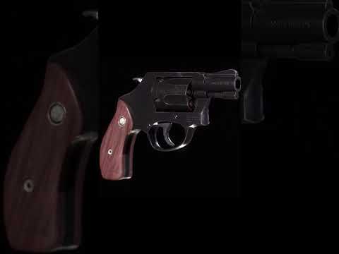 Smith & Wesson M36 #blender #blender3d #weapons #3d #3danimation #hardsurfacemodeling