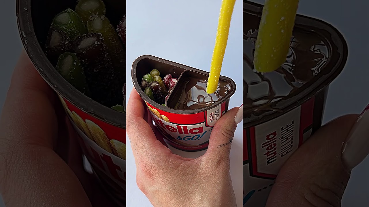 Nutella &GO Chocolate Dipping 3 | ASMR
