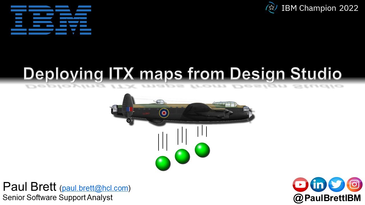 Deploying ITX maps from Design Studio