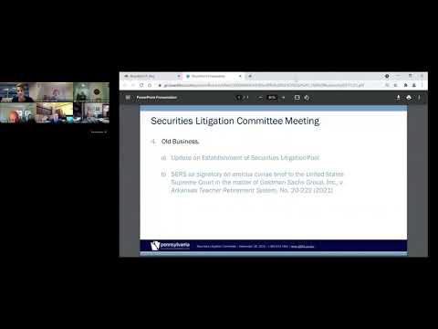 09 28 2021 SecuritiesLigitationCommittee