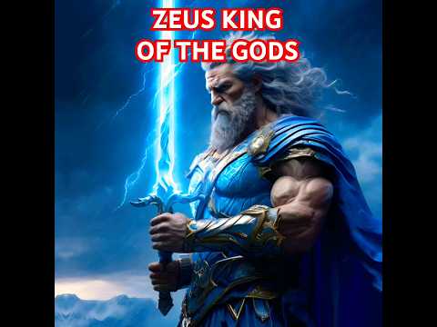 Zeus King of the Gods, lightning, sky and thunder #greekmythology #greekgods #greekmyths