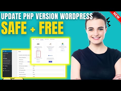 How to update php version in wordpress with plugin Cpanel