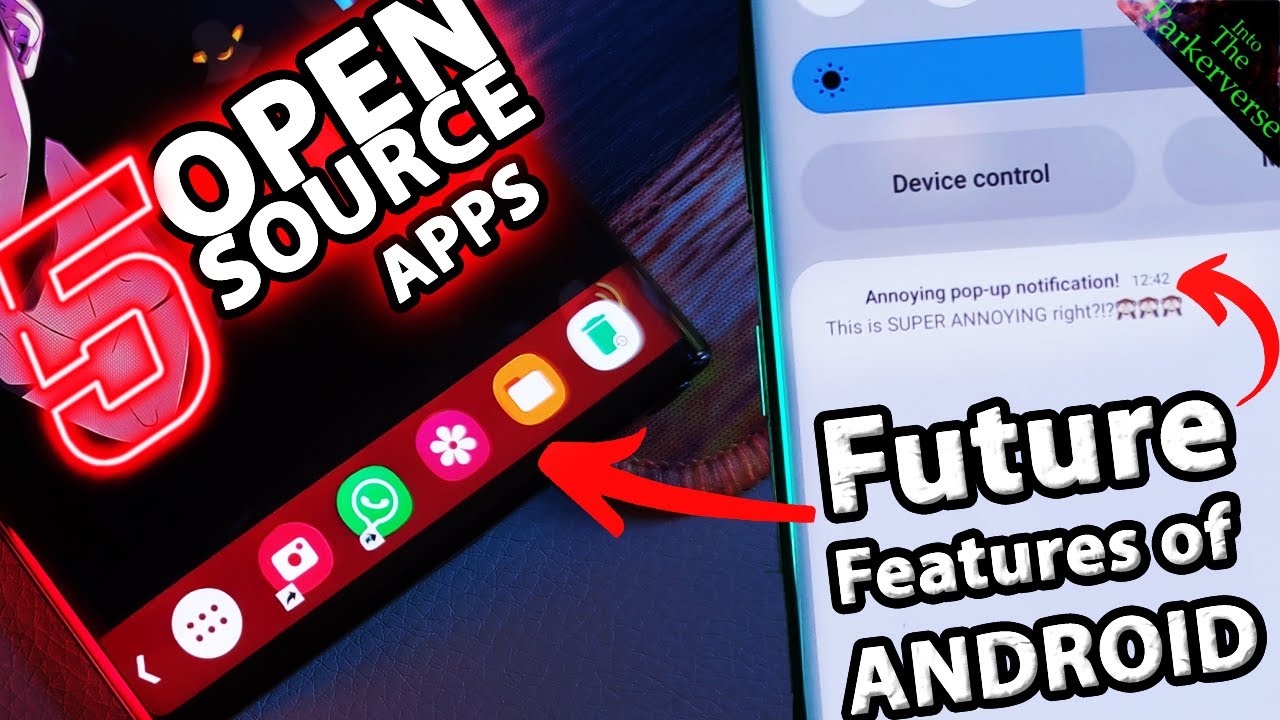 BEST 5 Open Source Android Apps |  Future Features Needed in Android! - 2025 Edition