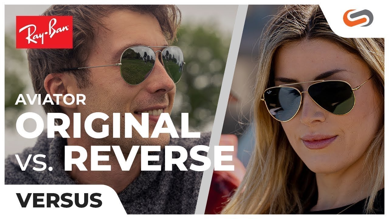 Ray-Ban Aviator Reverse VS Aviator Original