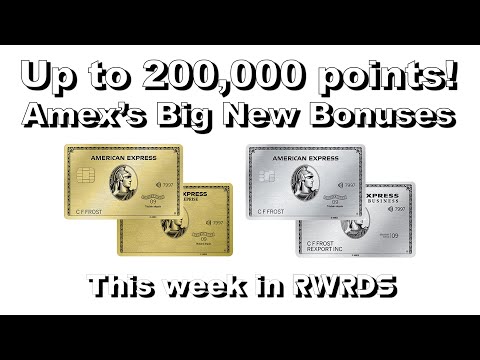 Amex's BIG new bonuses of up to 200,000 points & the Wealthsimple Visa Infinite Card is almost here