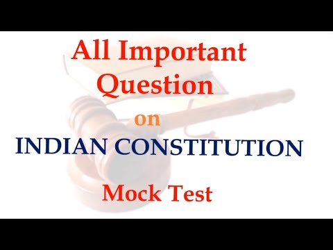 Constitution of India l LLB Entrance exam l LLB CET exam l Indian Constitution l LAW