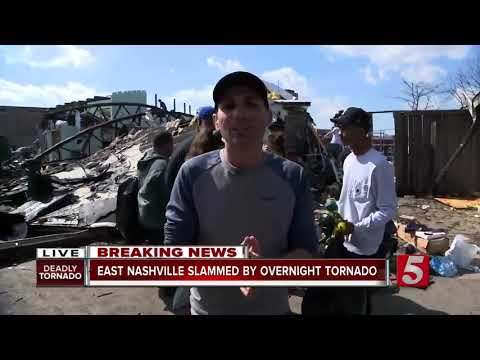 Tornado devastates East Nashville
