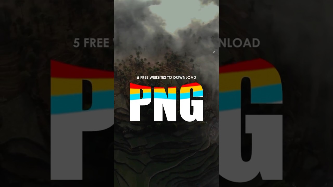 🎨 Best Sites for Free PNG Images! #graphicdesign #photoshop #uiuxcreative