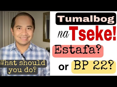 BOUNCING CHECK: ESTAFA OR B.P. 22?