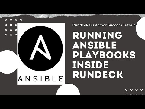 Running Ansible Playbooks with Rundeck