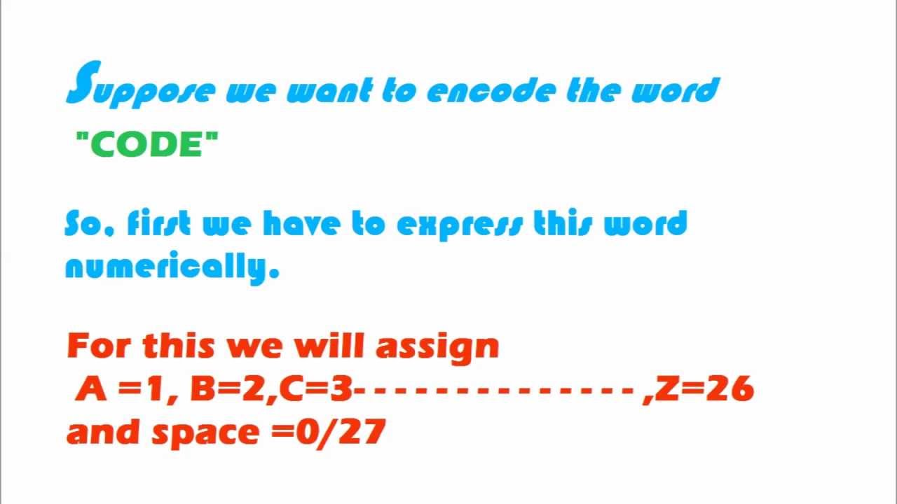 Cryptography using matrices.mp4