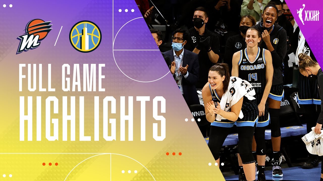 PHOENIX MERCURY vs. CHICAGO SKY | FULL GAME HIGHLIGHTS | October 17, 2021