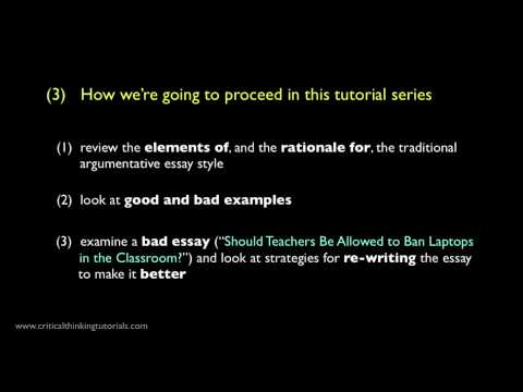 How to Write a Good Argumentative Essay: Introduction