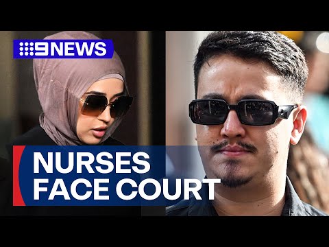 Sydney nurses charged over antisemitic video front court | 9 News Australia