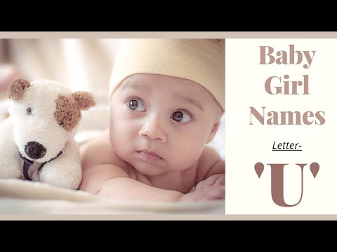 Top-15 Modern Baby Girl Names with letter-"U" || Names with meaning || Hindu baby names