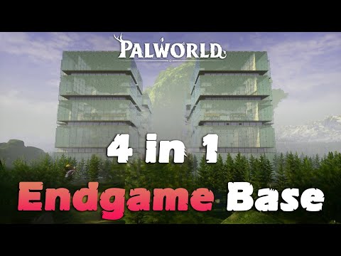 【Palworld Feybreak】Ultimate 4 in 1 Megabase