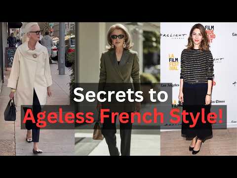 Timeless French Fashion Tips For Women Over 50