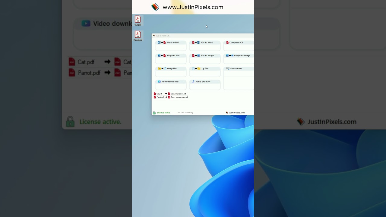 Compress Multiple PDF Files in Seconds | PDF Tool (Just In Pixels)