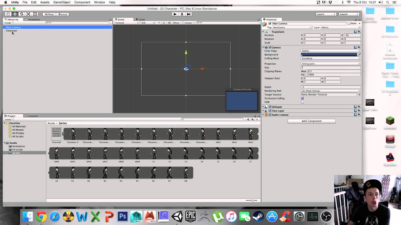 Unity part 2 - Creating animations with sprites