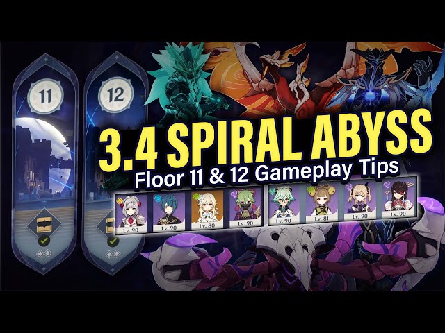 5 tips to beat Genshin Impact 3.4 Spiral Abyss: Consecrated Red Vulture and Consecrated Scorpion ...