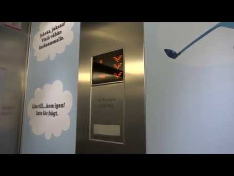 2007 KONE MiniSpace Traction Elevator @ Tallink Silja Line Cruiseferry M/S Baltic Princess.
