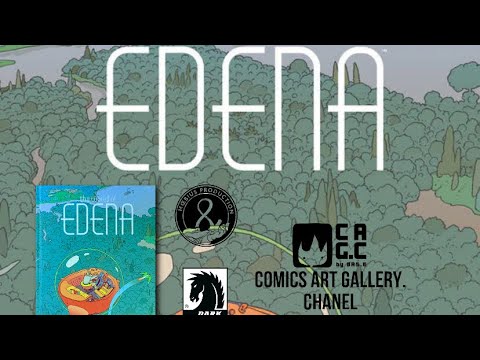 Review review of the graphic novel/comic “The world of Edena” by the author Moebius (Jean Giraud)