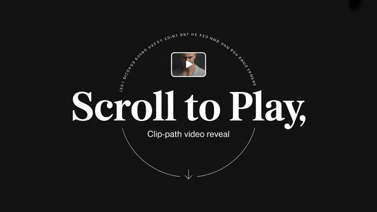 Build Cinematic Scroll Stories That Stop People Scrolling
