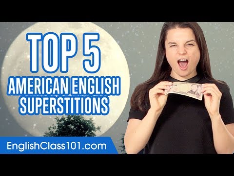 American Superstitions you're not ready to discover! 😱 Learn English