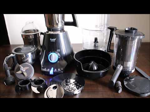 Preethi Zodiac 750 Watt Mixer Grinder - Master Chef Jar Demonstration | Preethi Mixer Grinder