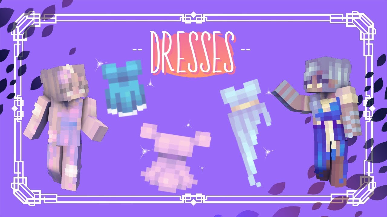 How to Make DRESSES For Minecraft Skins! (Tutorial)