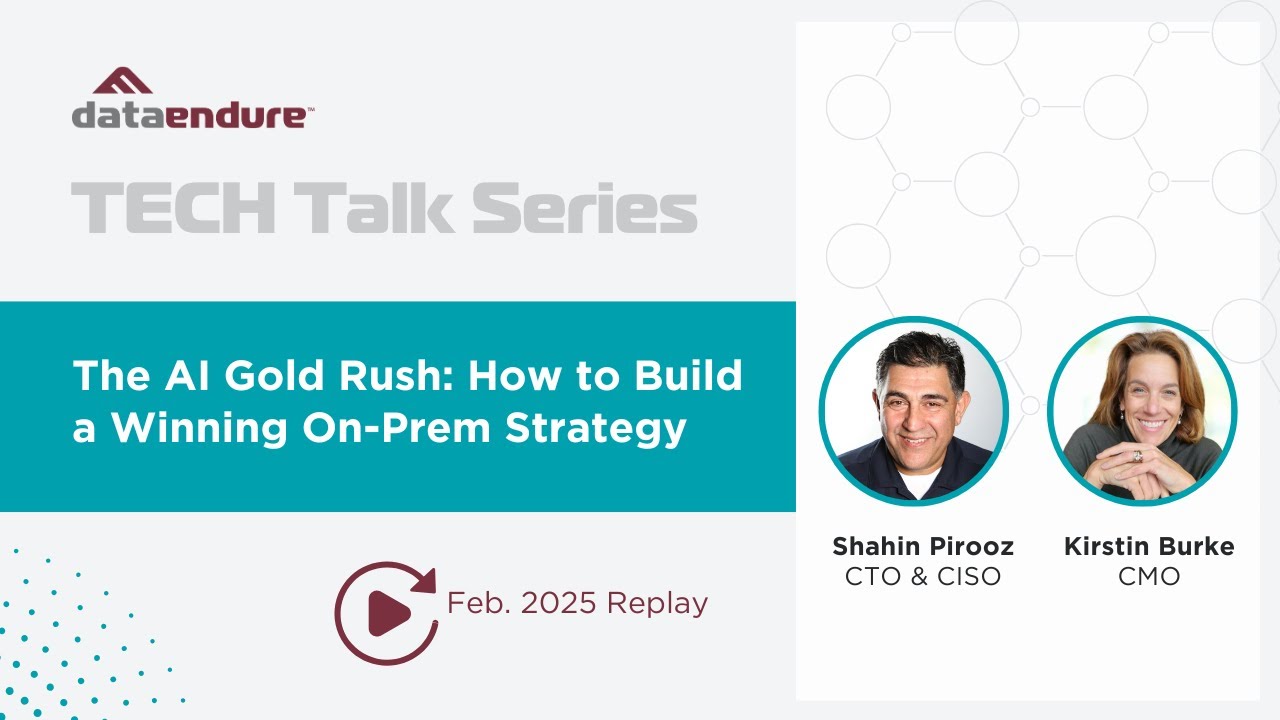 The AI Gold Rush: How to Build a Winning On-Prem Strategy