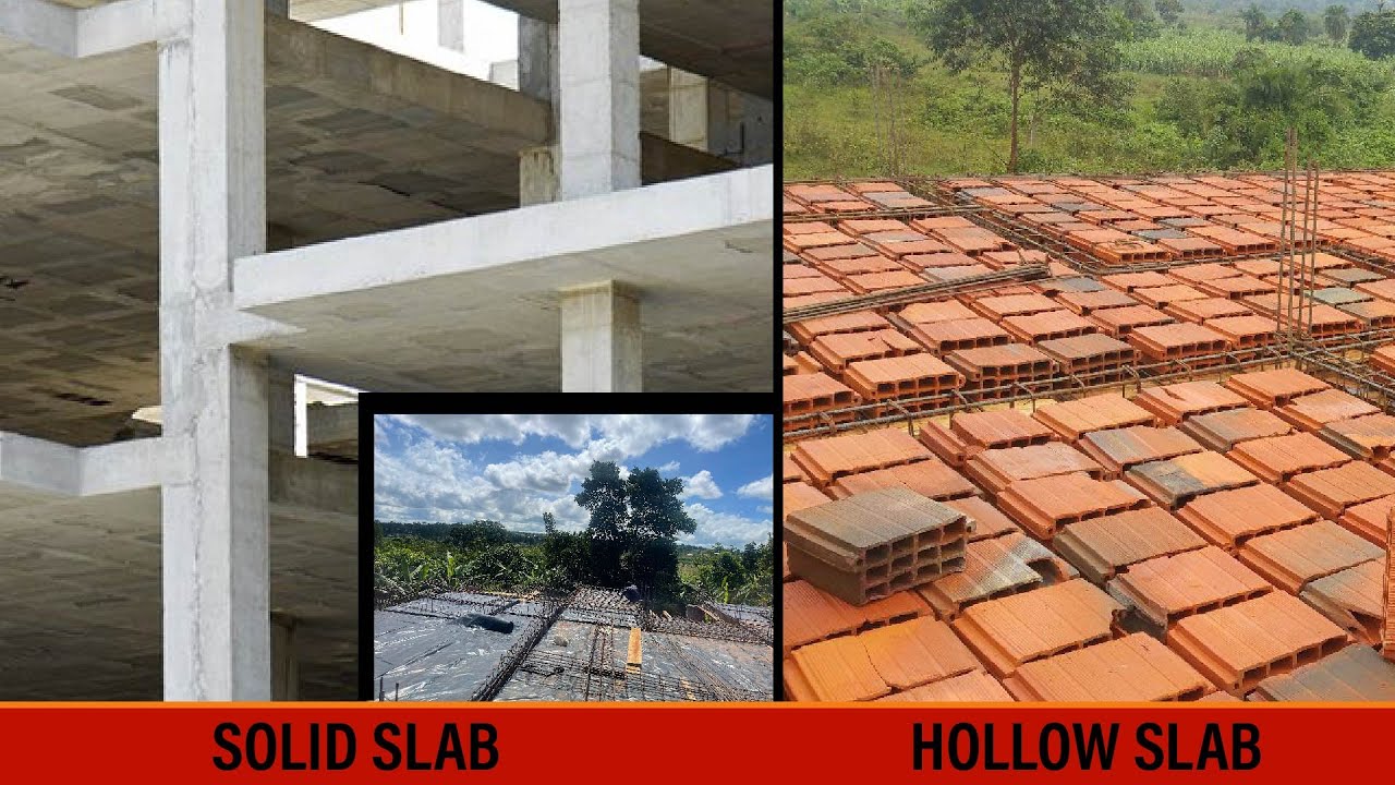 Why hollow slabs are cheaper than solid slabs.