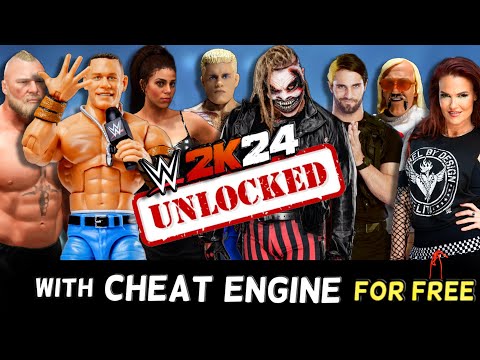 WWE 2K24 : HOW TO UNLOCK EVERYTHING FOR FREE - EASY TUTORIAL #wwe2k24