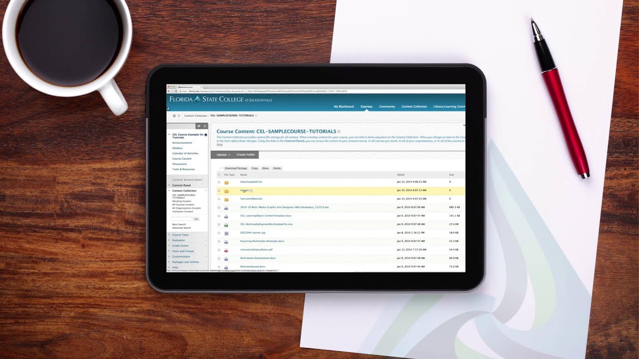 Content Management Introduction | Center for eLearning