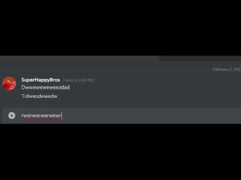 How to make a new row/change line in Discord Text!