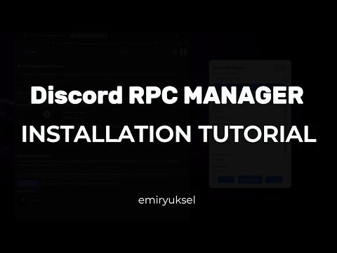 Custom Discord Rich Presence Tutorial: via Discord RPC Manager