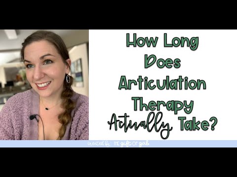 How Long Does Articulation Speech Therapy Last (For Parents)