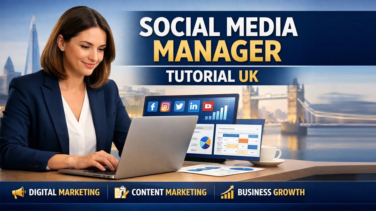 Social Media Manager Tutorial UK | Digital Marketing, Content Marketing and Business Growth