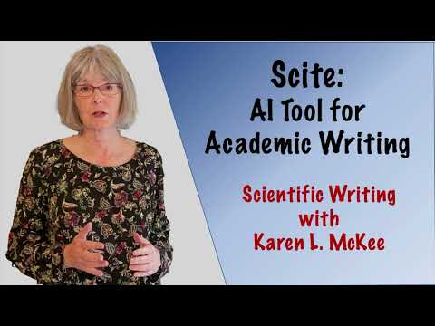 Scite: An AI Tool for Academic Writing