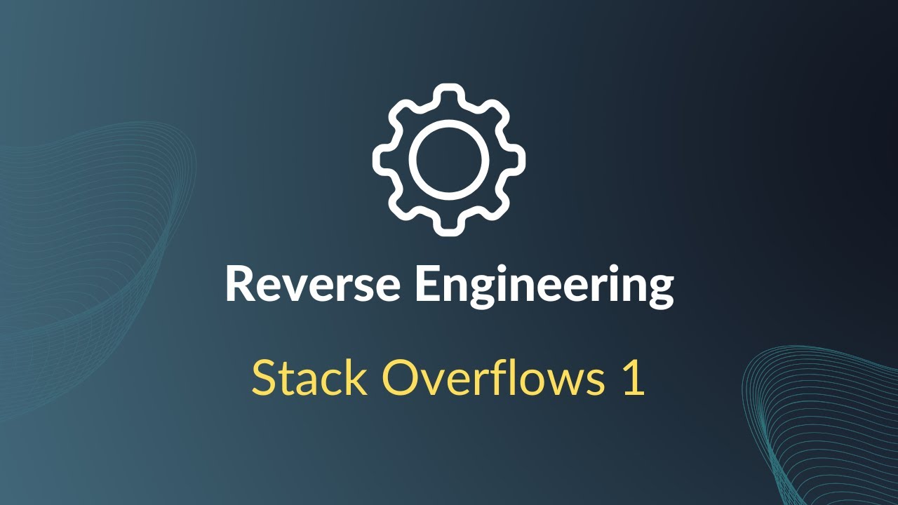 Intro to Reverse Engineering - Stack Overflow with Variable Data