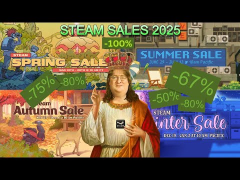Every Major Steam Sale In 2025 | The Next Sale Is...