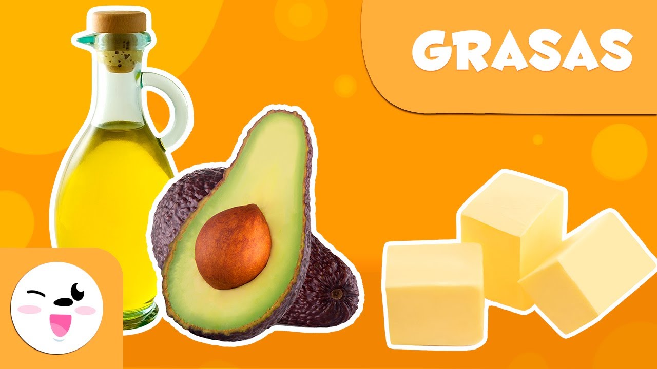 ¿Qué son las grasas? - Alimentación saludable para niños