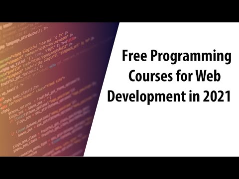 Free Programming Courses for Web Development in 2021