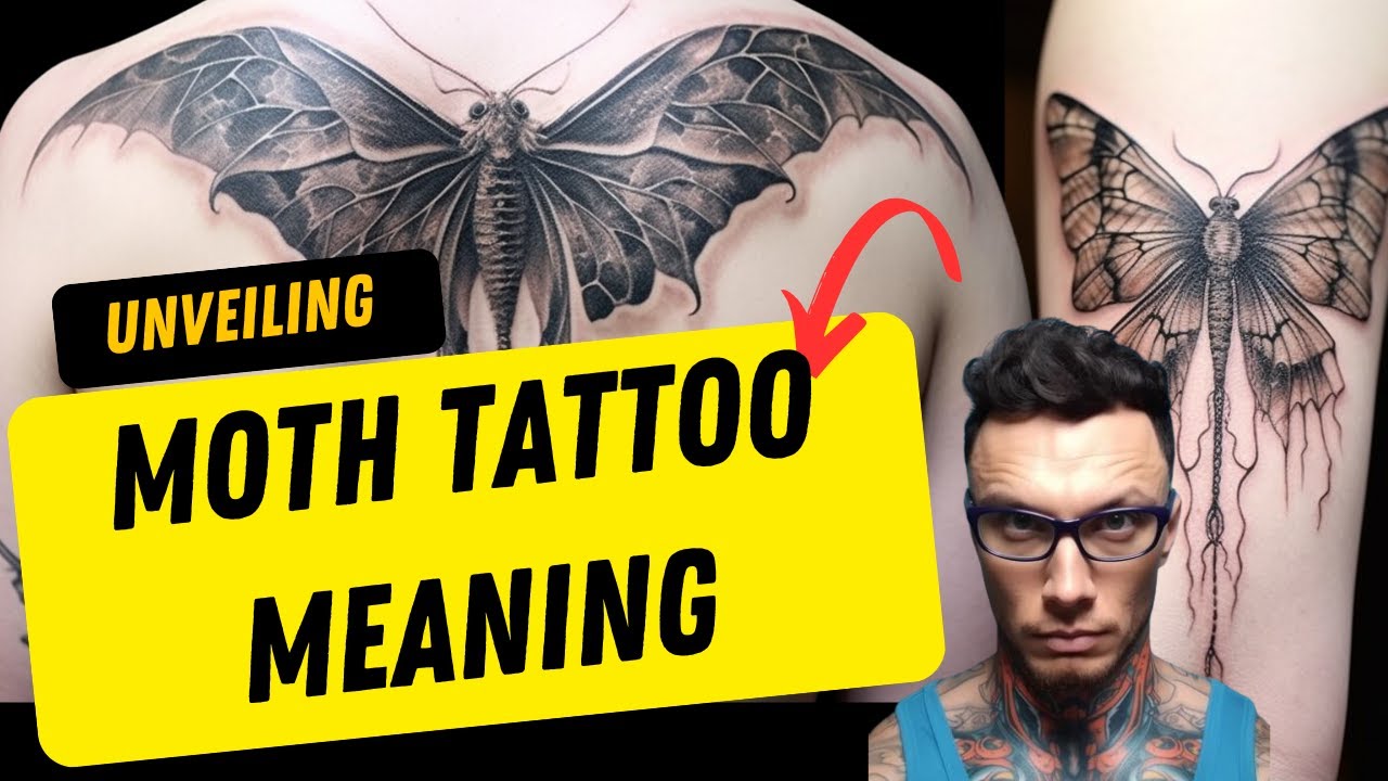 Moth Tattoo Meaning #tattoomeanings