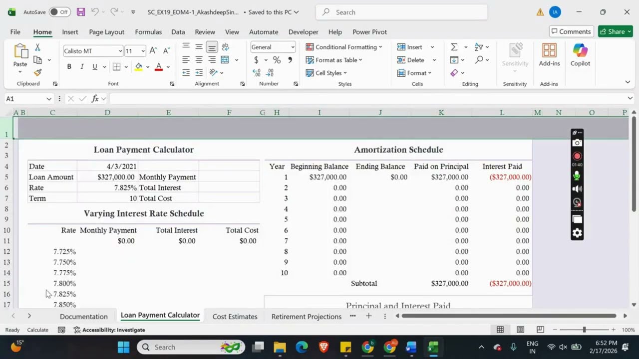 Shelly Cashman Excel 2019 | Module 4: End of Module Project 1 Conyers Law Offices #shellycashman