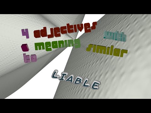 liable - 5 adjectives meaning liable (sentence examples)
