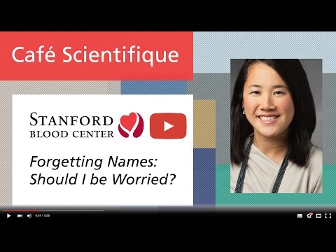 Cafe Scientifique: Forgetting Names: Should I Be Worried?