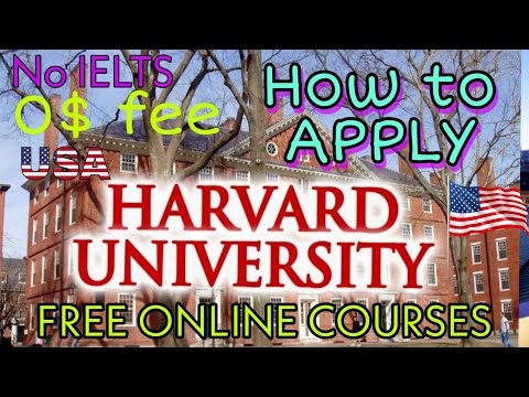 Study At Harvard : Harvard University Free Online Courses | How to Apply