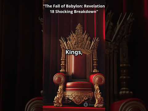 The Fall of Babylon Revelation 18 Explained #BabylonTheGreat #Revelation18 #FallOfBabylon #EndTimes