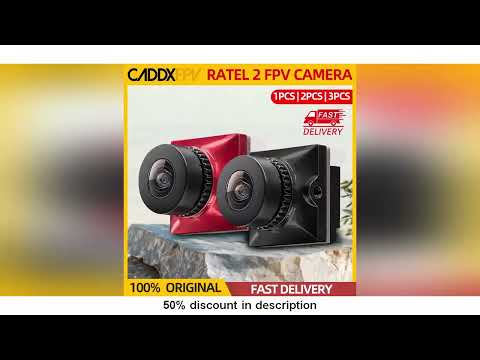 Latest Products You Must Know! 1/2PCS Caddx Ratel 2 V2 FPV Camera Ratel2 2.1mm Lens 16:9/4:3 NTS